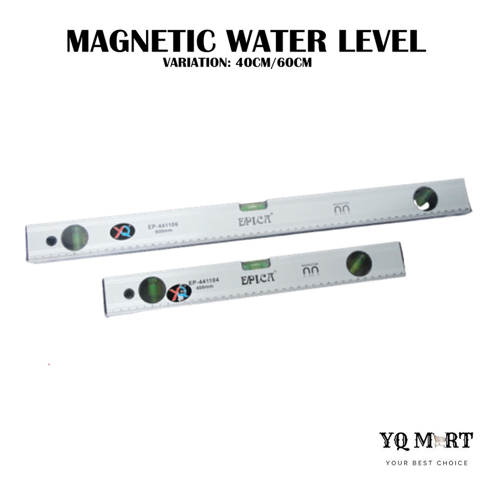 Aluminium Magnetic Water Level Timbang Air Magnet 40CM/60CM | Shopee ...