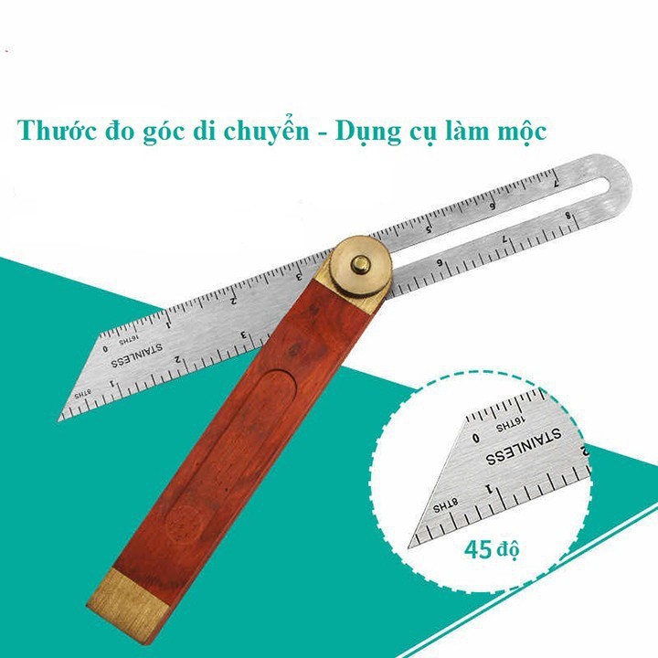 200mm multi-purpose moving protractor - Tools for carpenters | Shopee ...
