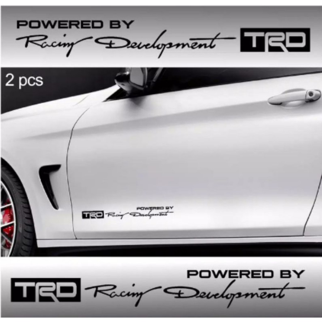 Trd racing development Sticker Car Sticker toyota avanza cayla agya ...