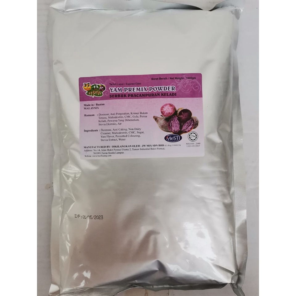 YAM SERBUK ICE BLENDED POWDER 1KG . | Shopee Malaysia