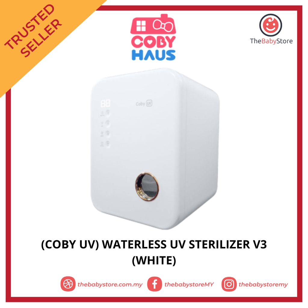 Coby Haus UV V3 Waterless Sterilizer 17L-White | Shopee Malaysia