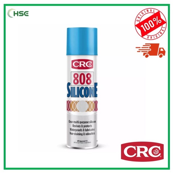 CRC 808 Silicon Spray Multi-Purpose Waterproof Lubricant 330g - HSE | Shopee Malaysia