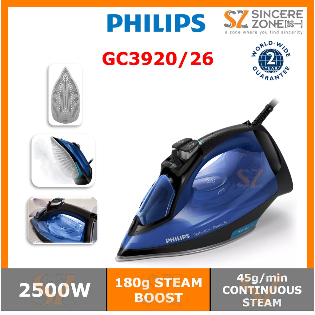 Philips PerfectCare Steam Iron GC3920 | Shopee Malaysia