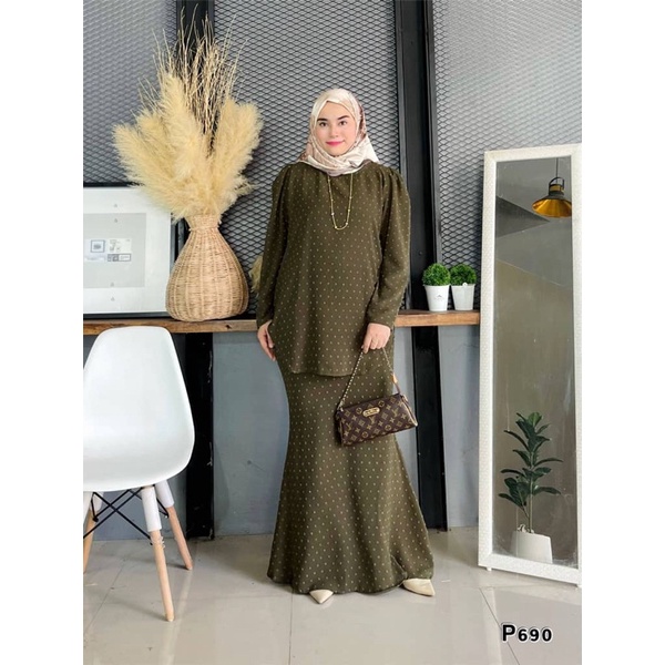 😱NEW SET BAJU RAYA MODEN 🥰 free saiz fit dada 46” | Shopee Malaysia