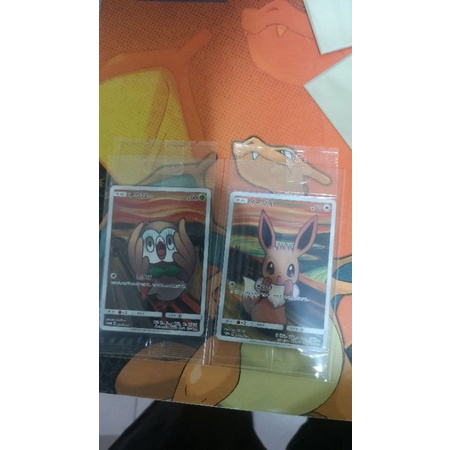 Pokemon TCG the Munch Promo Eevee and Rowlet SEALED | Shopee Malaysia