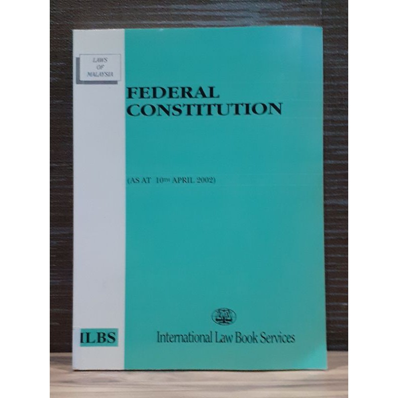 (248) 💥 Buku Preloved & Vintage 🔥Murah🔥ILBS : Federal Constitution ...