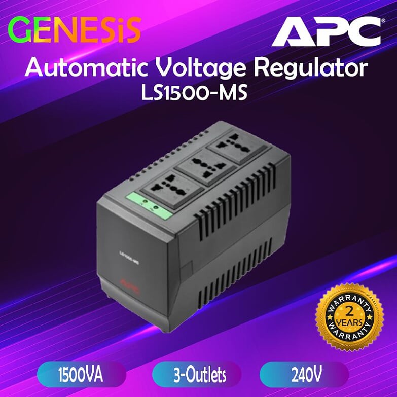 APC AVR LINE-R LS1000-MS 1000VA 230V / LS1500-MS 1500VA 240V AUTOMATIC ...