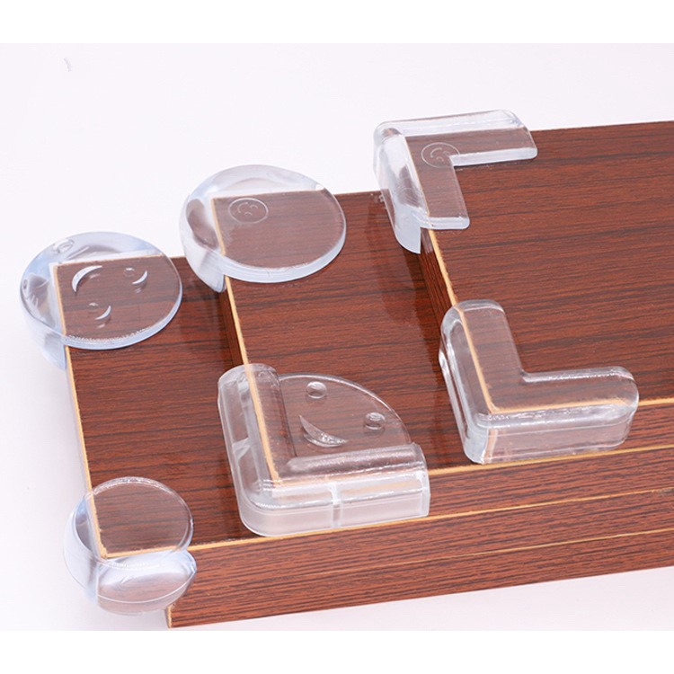 Round L Shape PVC Corner Protector Baby Kids Safety Edge Guard Table ...