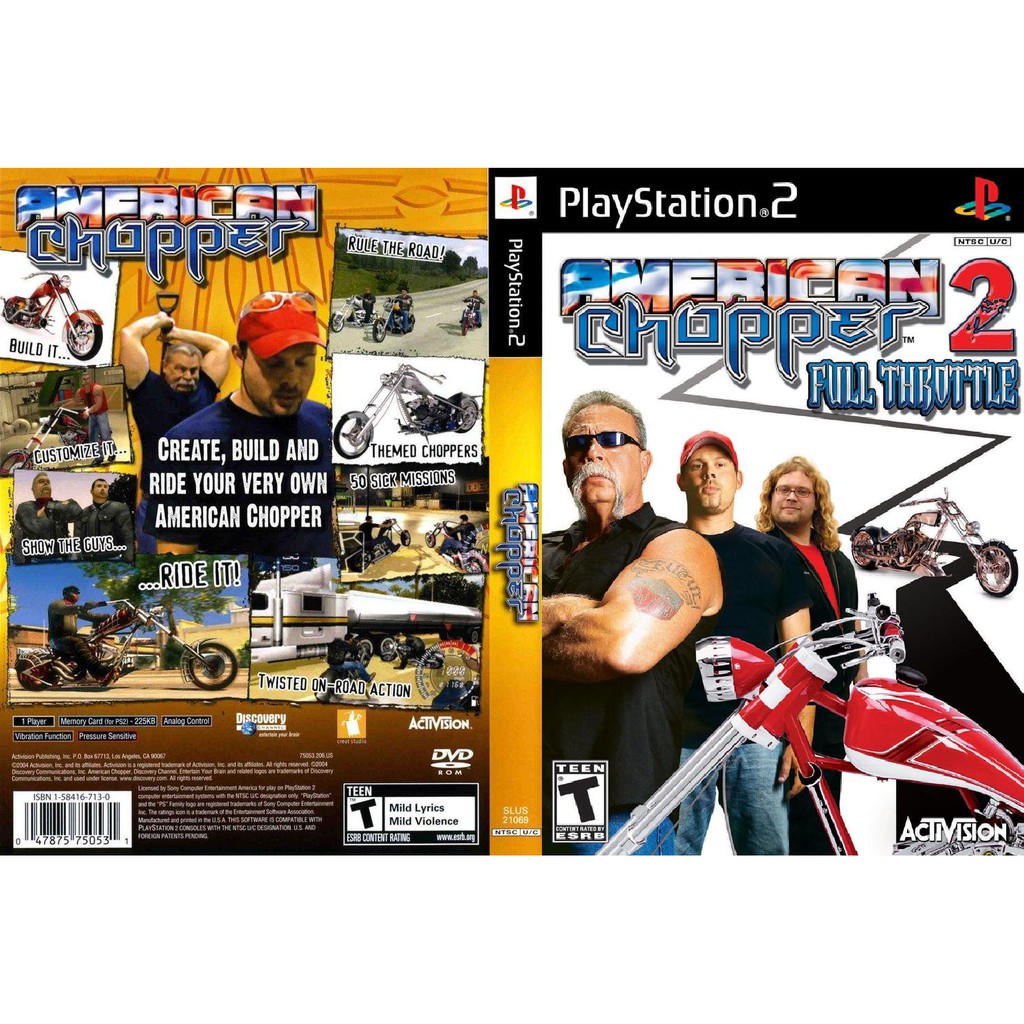 PS2 American Chopper 2 Full Throttle | Shopee Malaysia