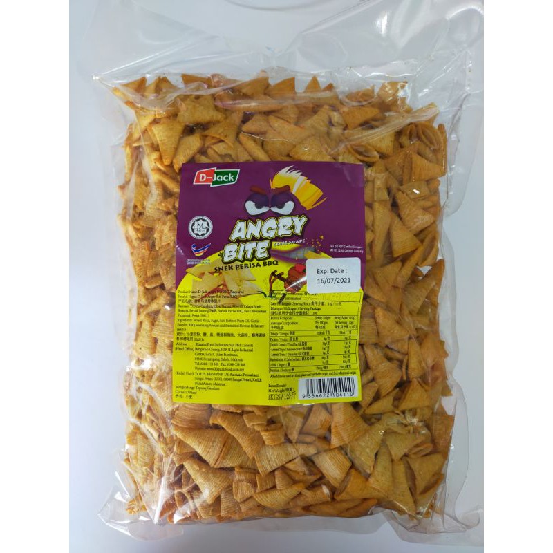 1kg D-Jack Angry Bite BBQ/ CILI MANIS THAI | Shopee Malaysia