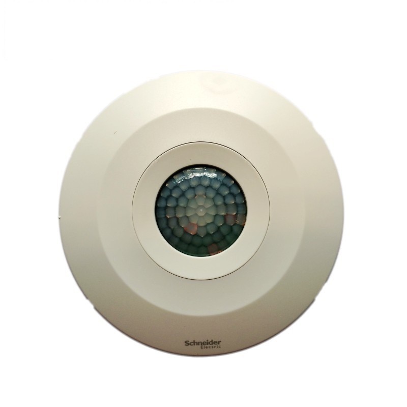 Schneider Surface Mount Single-Load 360° Slim PIR Occupancy Sensor ...