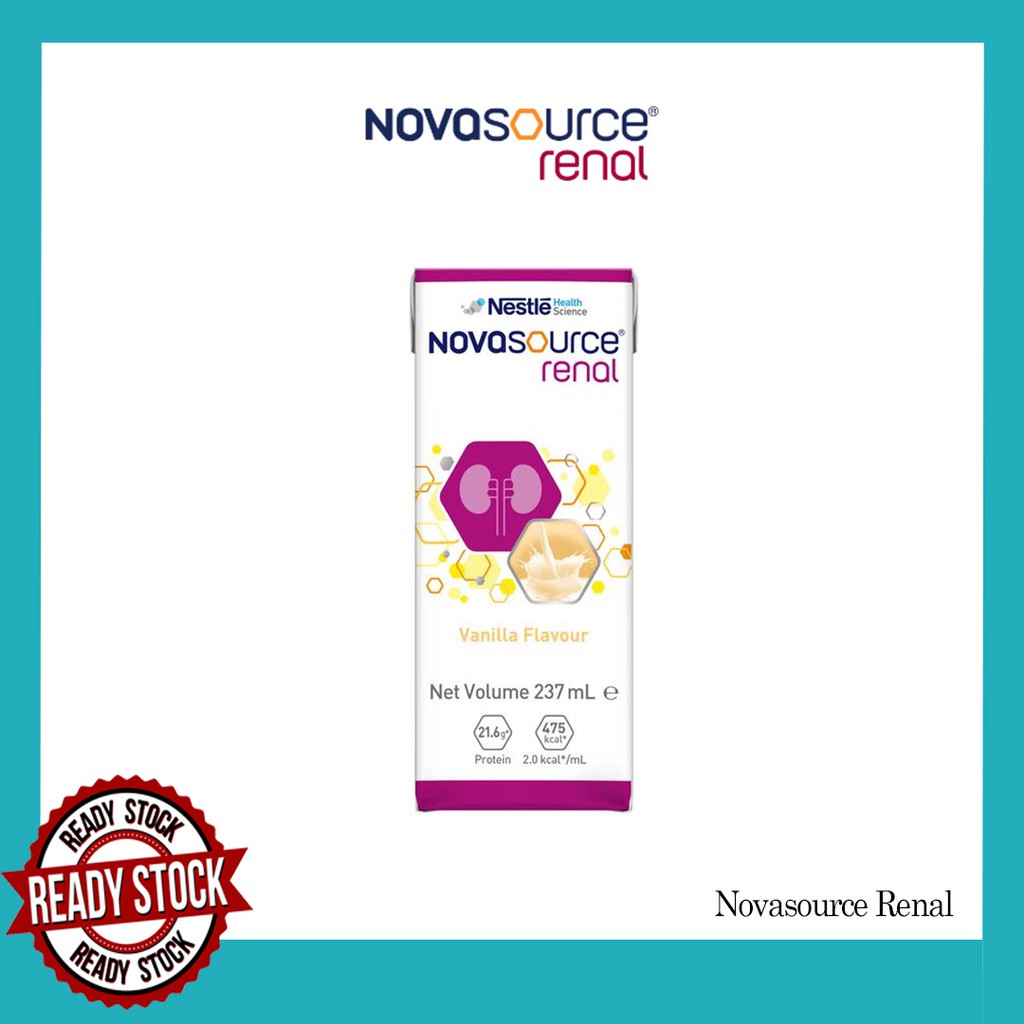 Novasource Renal Nestle Vanilla Flavour | Shopee Malaysia