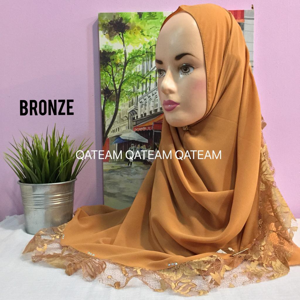INSTANT SHAWL MARISSA LACE (READY STOCK) | Shopee Malaysia