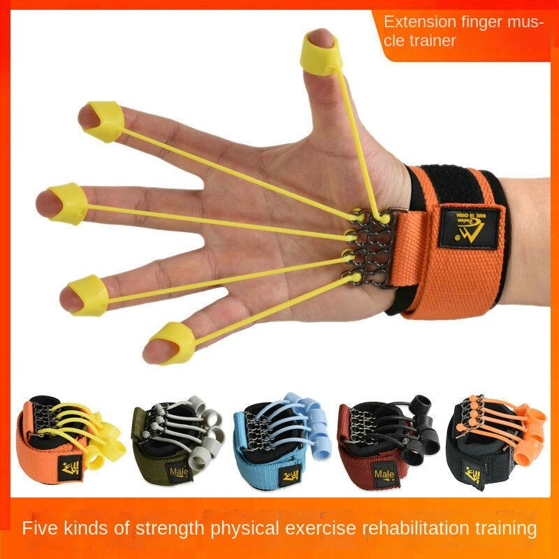 Finger Gripper Strength Trainer Extensor Exerciser Finger Flexion And ...