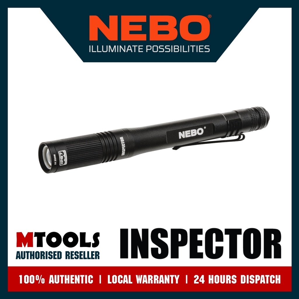 Nebo Inspector - Powerful - Waterproof - Pocket Inspection Light ...