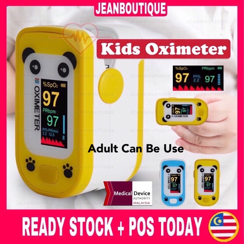 🌟Ship 24Hrs🇲🇾 Baby Oximeter Kids Oxygen Monitor Oxymeter Children ...