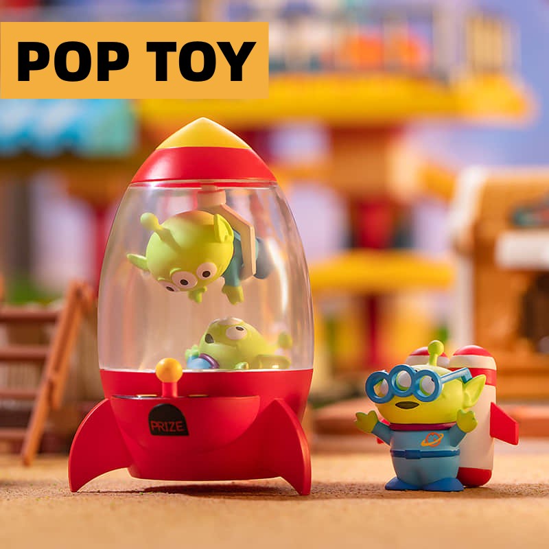 【Genuine】Disney /Pixar Aliens Days Series Blind box doll Popmart Cute ...