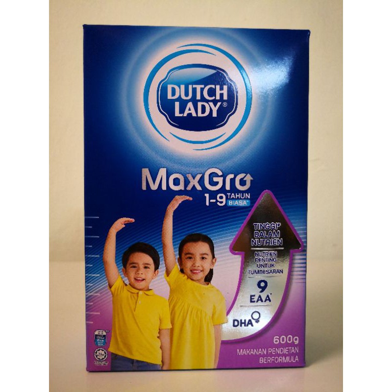 Dutch Lady MaxGro 1-9 Tahun (600g) exp : 03/24 /HF_SHOP | Shopee Malaysia