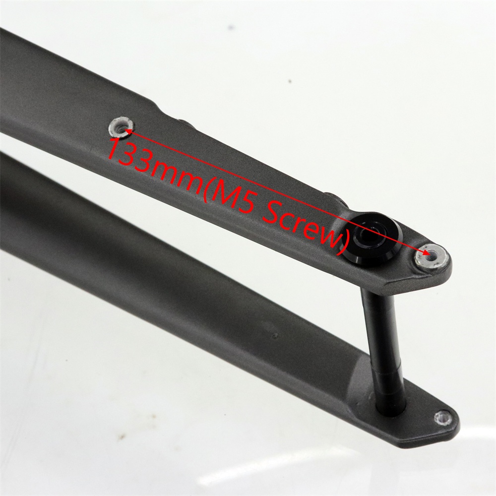 Kocevlo Carbon Fiber Bicycle Road Gravel Front Fork Bike Fork Internal ...