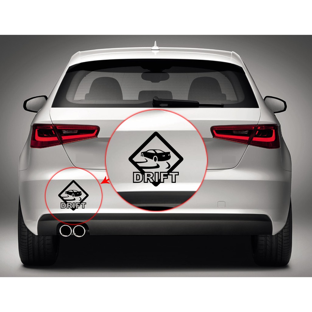 CAR STICKER DRIFT car body sticker bumper sticker vinyl sticker diecut ...
