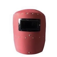 WELDING MASK INDUSTRIAL WELDING SHIELD HELMET RED WELDING MASK WITH ...