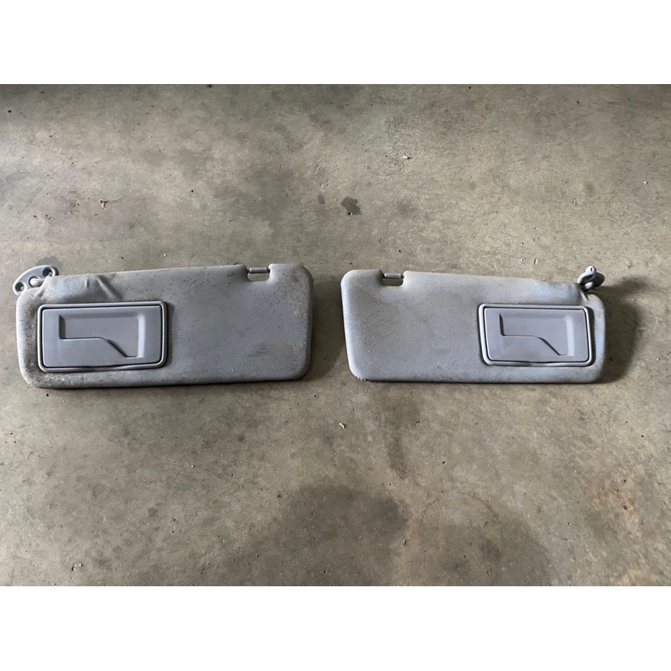 Toyota Rav4 ACA21 MK2 XA20 Sunvisor Set Halfcut Japan Sun Visor 01 02 ...
