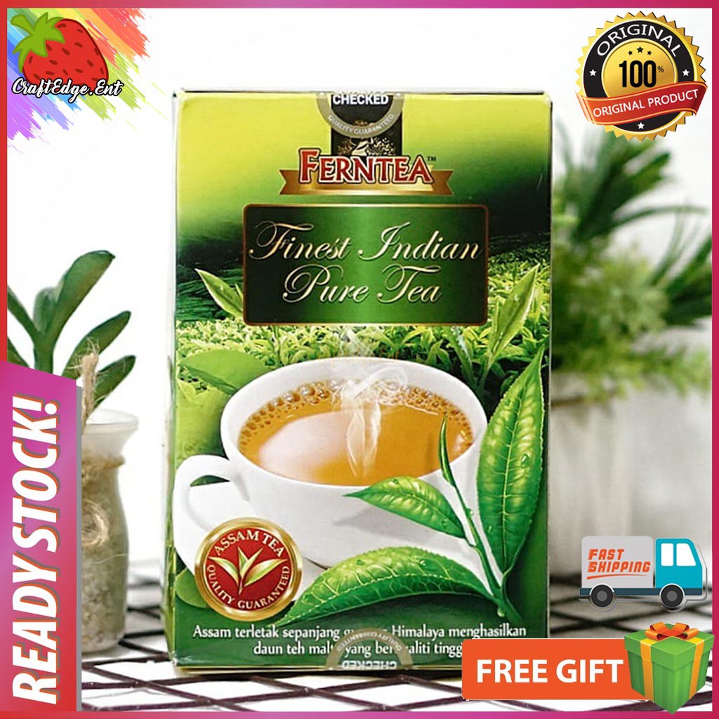 Teh Tarik Serbuk | FernTea Finest Indian Pure Tea Ready Stock Cameron ...