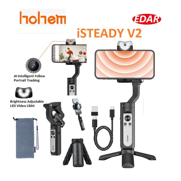 Hohem iSteady Q / XE/XE Kit / V2 / X2 3-Axis Phone Stabilizer Automatic ...