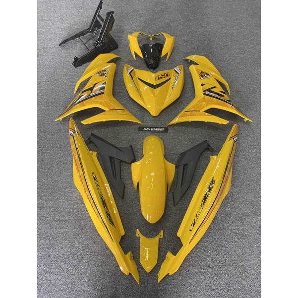 COVERSET YAMAHA Y15 KUNING DIRAJA | Shopee Malaysia