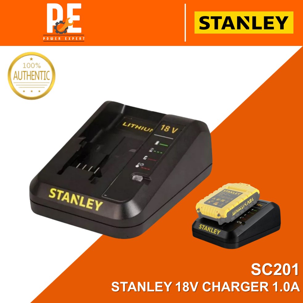 STANLEY SC201 BATTERY CHARGER 18V 1.0A | Shopee Malaysia