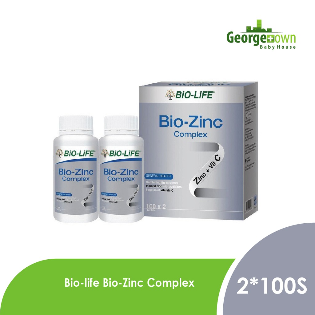 Bio-Life Bio Zinc Complex [100's X 2] (GTG) | Shopee Malaysia