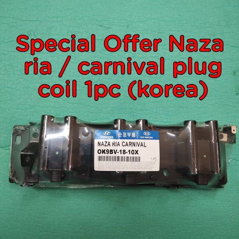 Naza ria / carnival plug coil & Plug Cable (korea) | Shopee Malaysia