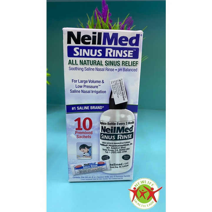 Starter Kit - Neilmed Sinus Rinse Adult + 10 sachet | Shopee Malaysia