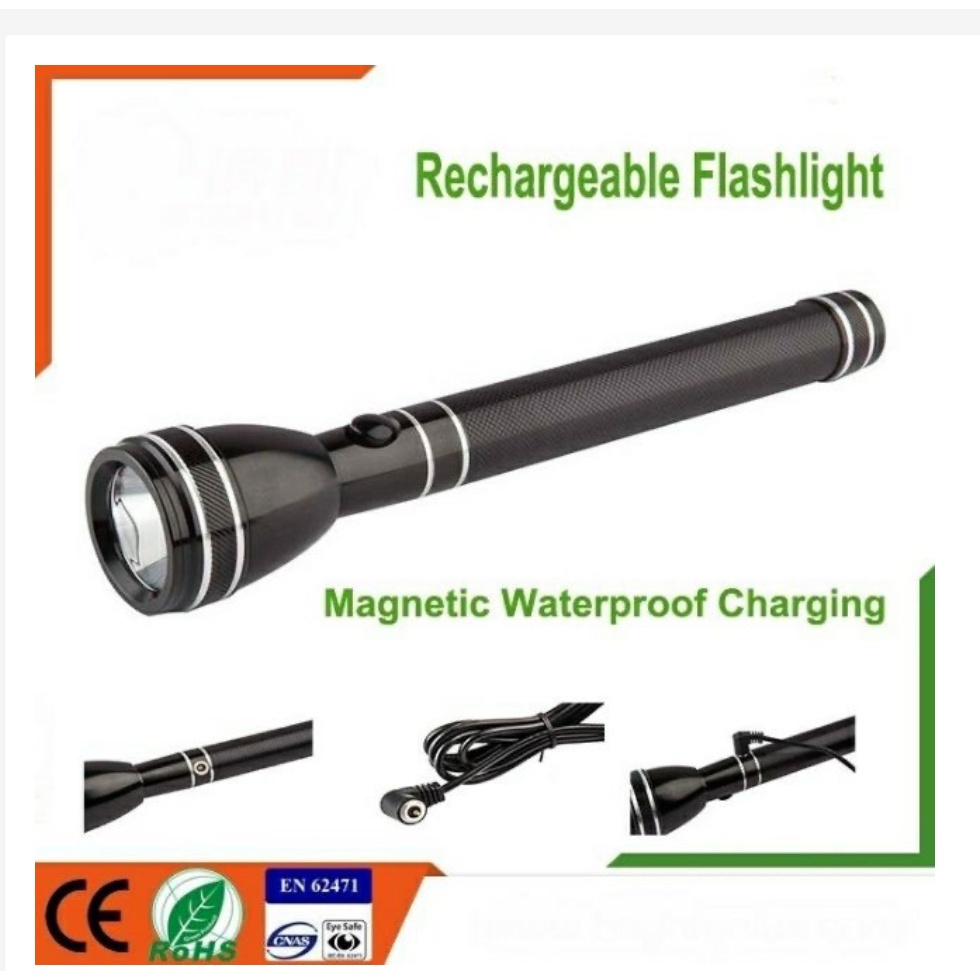 APAN MAX LIGHT (RECHARGEABLE LED HEAVY DUTY TORCHLIGHT) | Shopee Malaysia