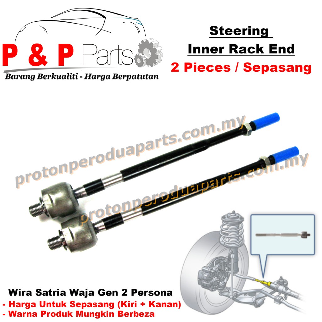 Steering Inner Rack End for Proton Wira Satria Waja Gen 2 Persona - 2 ...