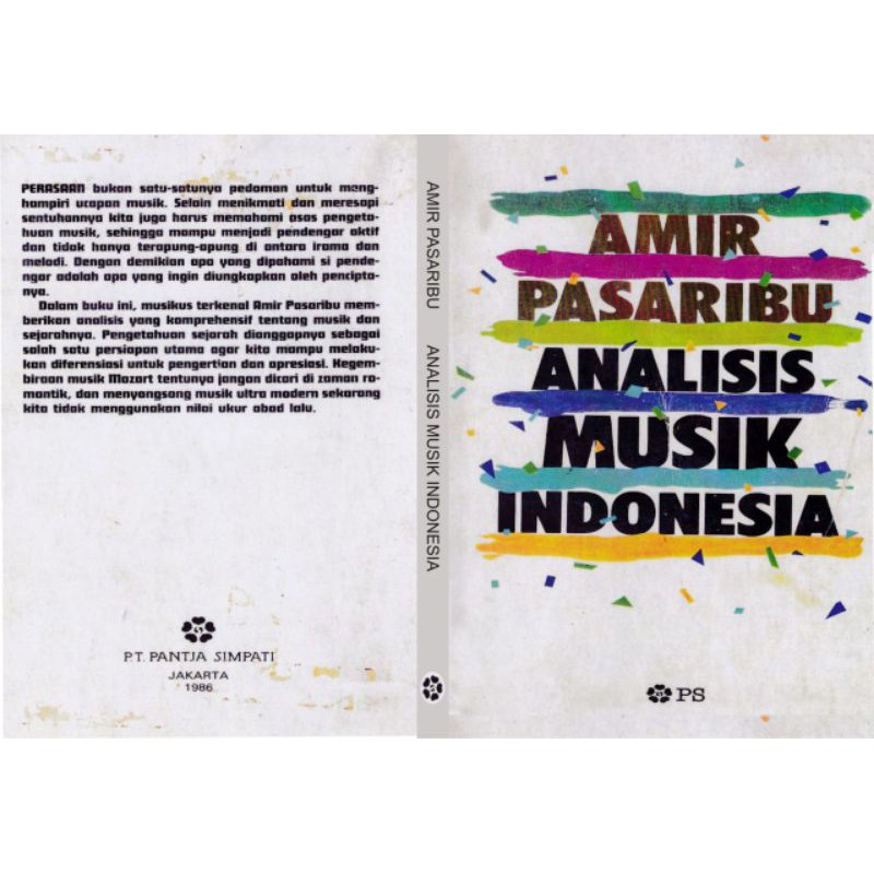Indonesian Music Analysis Book | Shopee Malaysia