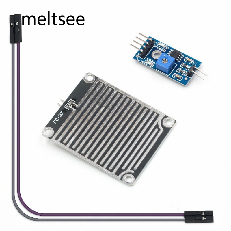 1set/lot Snow/Raindrops Detection Sensor Module Rain Weather Module ...