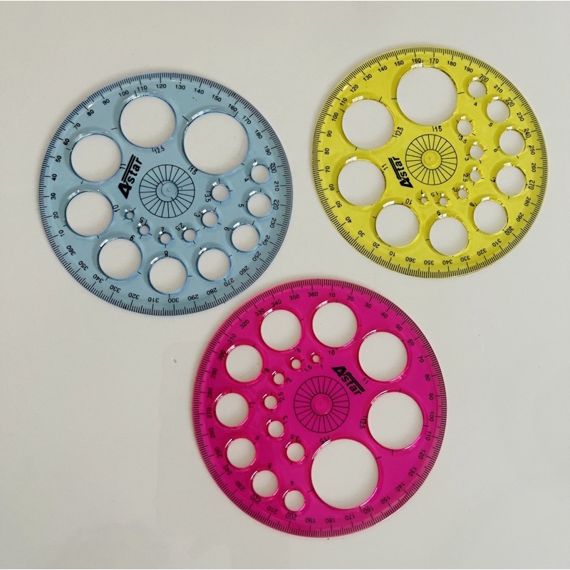 Ready Stock 🇲🇾 i think ruler/Pembaris I think 360 degree ruler ...