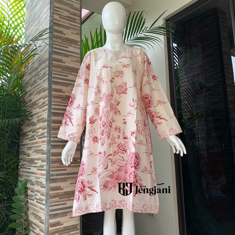 Long Sleeve Batik Tunic | Shopee Malaysia