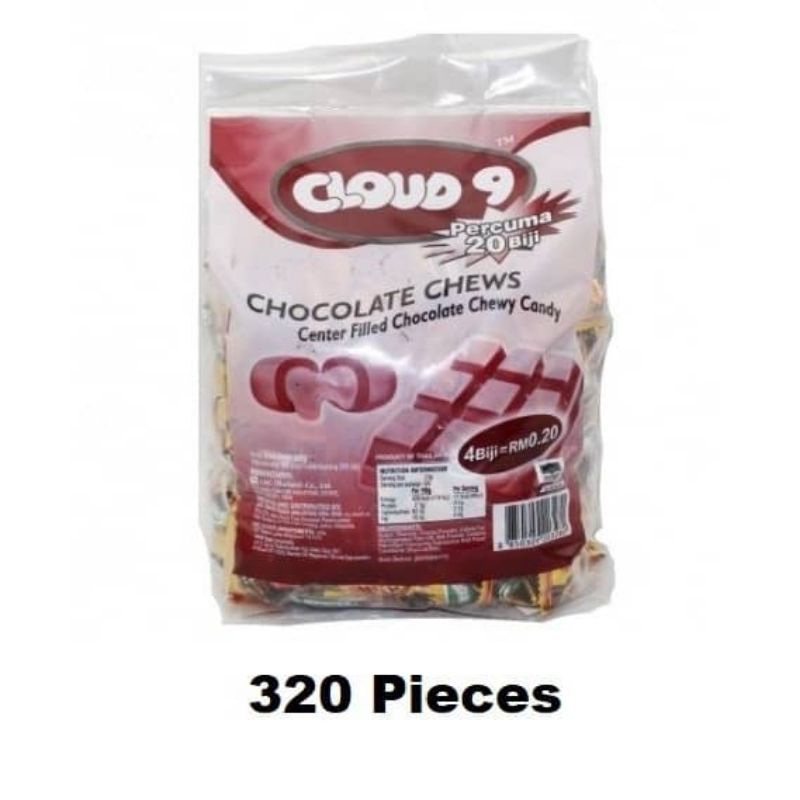 cloud 9 chocolate chewy candy 320pcs | Shopee Malaysia