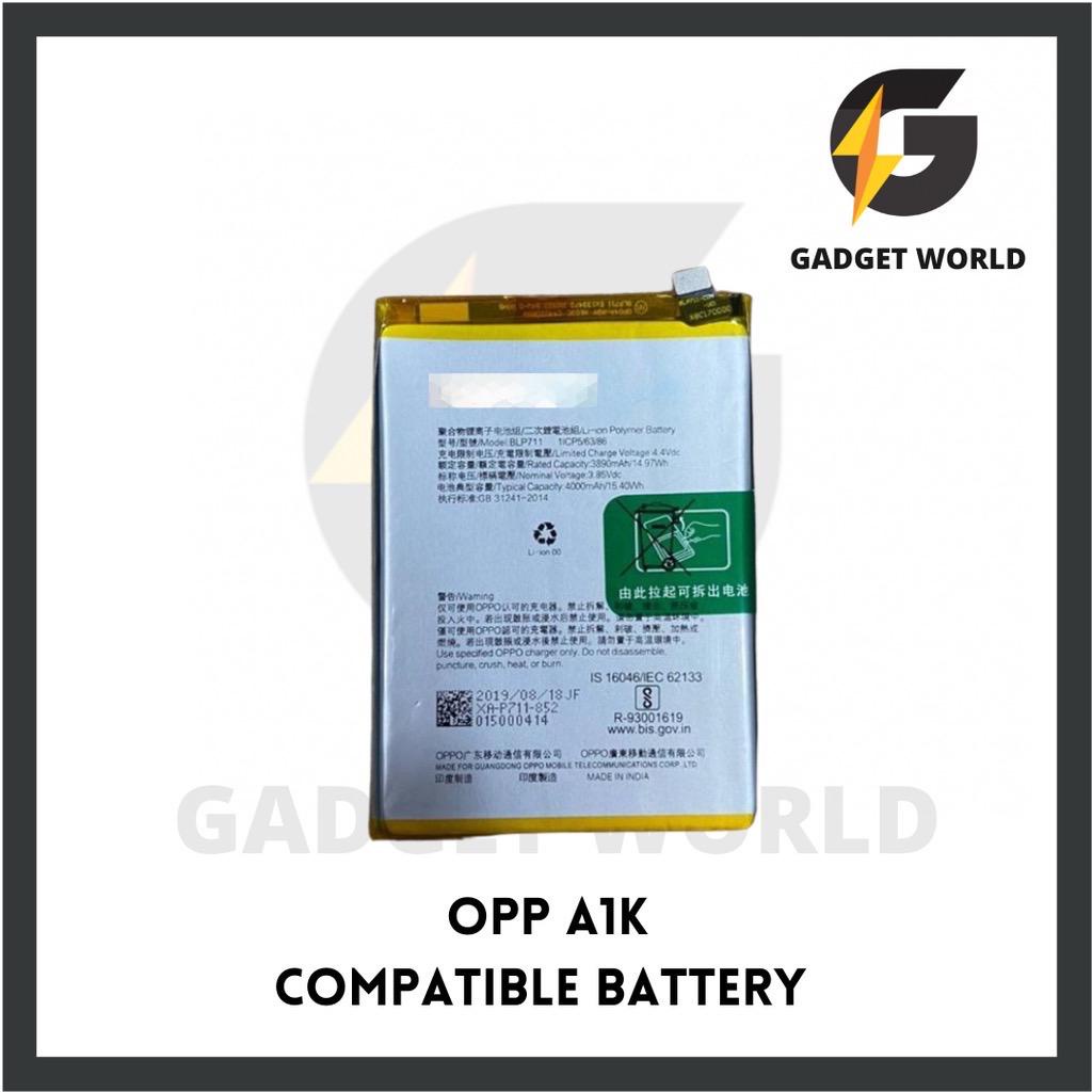 GADGET WORLD [ READY STOCK] Opp Compatible Battery- OPP A1K/A3S/A5S/A9 ...