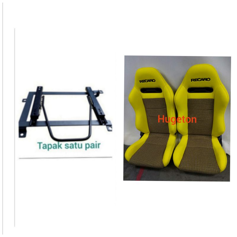 Recaro Sport Semi Bucket Seat Tomcat Yellow | Shopee Malaysia