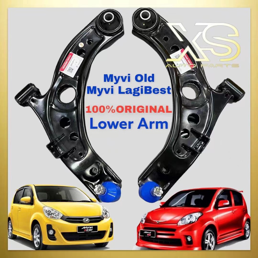 100% ORIGINAL PERODUA FRONT LOWER ARM PERODUA MYVI 2005-2017 SUSPENSION ...