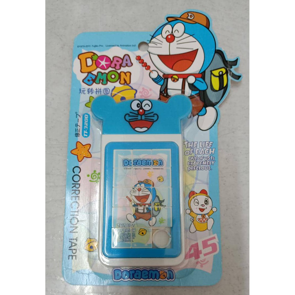 Correction Tape：Doraemon Fun Puzzle Correction Tape | Shopee Malaysia