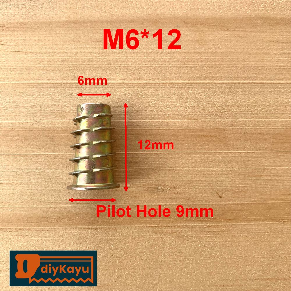 D-nut M4 M5 M6 M8 M10 Zinc Alloy Threaded Insert Nut Flange Type D ...