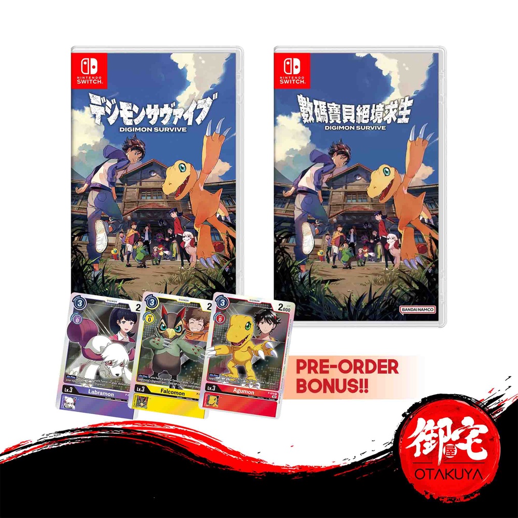 【3.3 SALE】Nintendo Switch Digimon Survive (English/Chinese Version ...