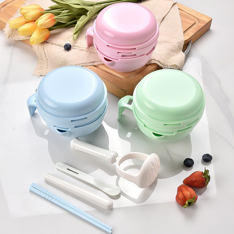 10-piece Japanese-style baby food processor made of barley material ...