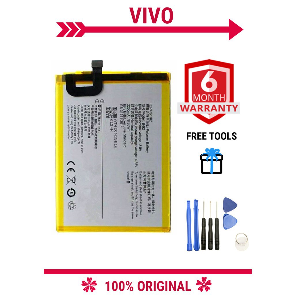 ♙100% ORIGINAL VIVO Y17 Y35 Y51 Y53 Y55 Y66 Y69 Y71 Y81 Y85 91 Y93 ...