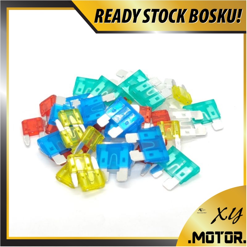 MOTOR FUSE FIUS MOTOR FUSE BATTERY (10A / 15A / 20A / 25A / 30A ...