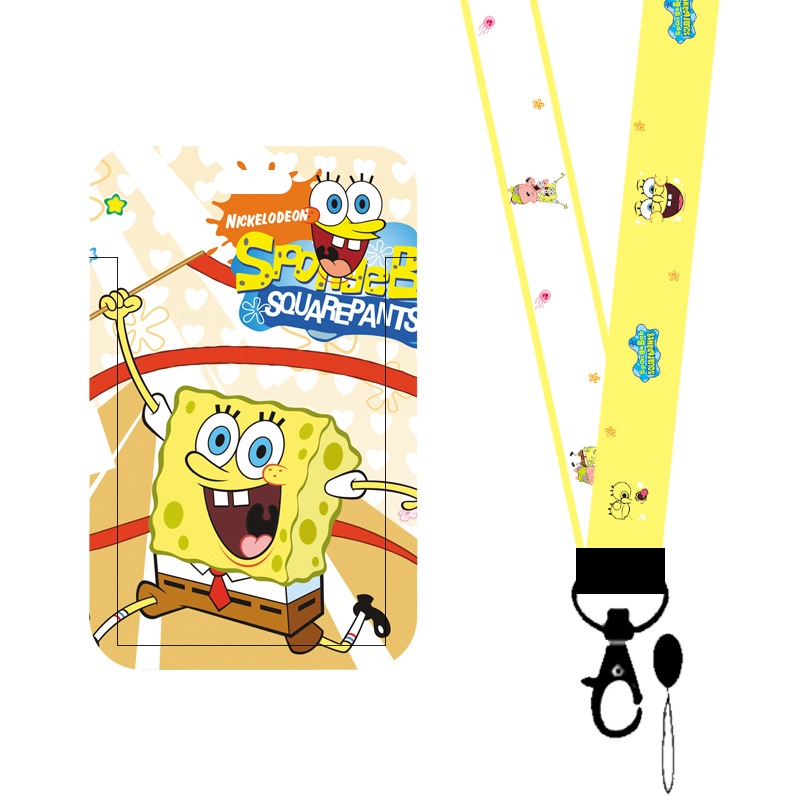 【Ready Stock】Spongebob Office Tag Spongebob ID Holder Spongebob Card ...